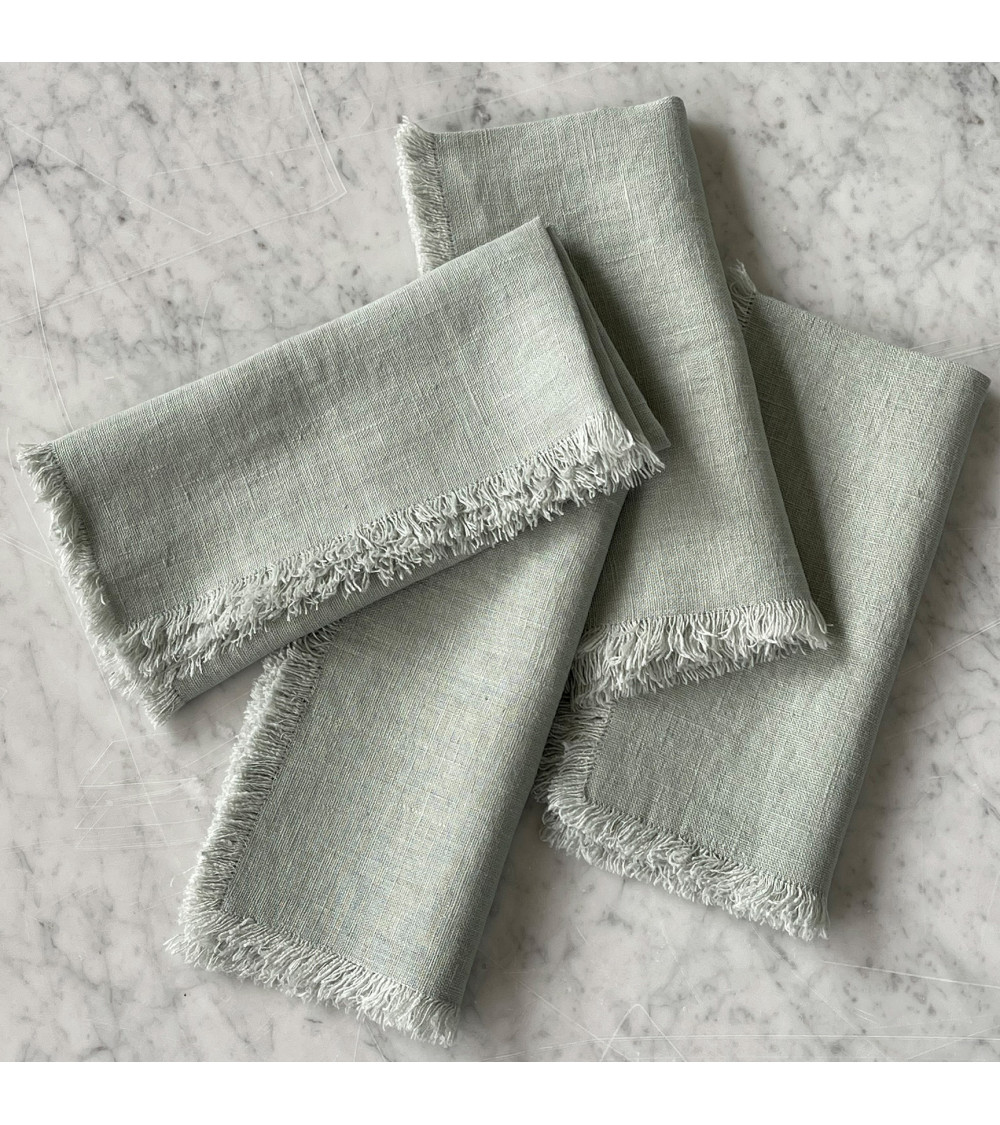 Fringed napkin for rent in Florence